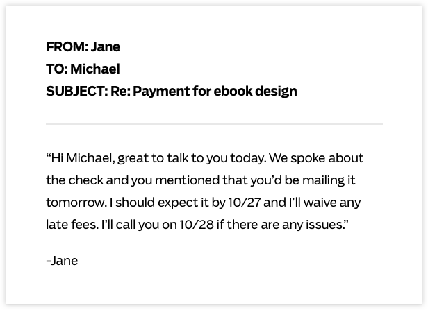4 Easy Steps On How To Ask For Payment Through An Email
