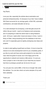 How to write a polite email asking for something